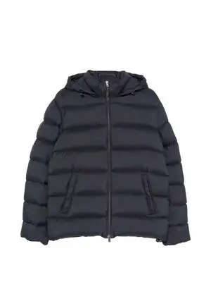 Herno Quilted Hooded Jacket - Bianco