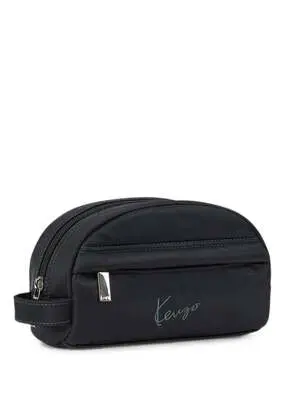 Kenzo Nylon Pouch Handbag - Black