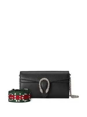 Gucci Dionysus Chain Wallet - Blck/vrv