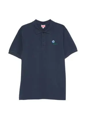 Kenzo Gots Tulip Slim Polo - Blueblack