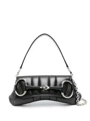 Gucci Horsebit Handbag - Black