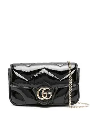 Gucci Gg Marmont Mini Handbag - Black