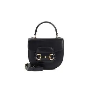 Gucci Michel Hobo Bag With Signature Hardware - Black