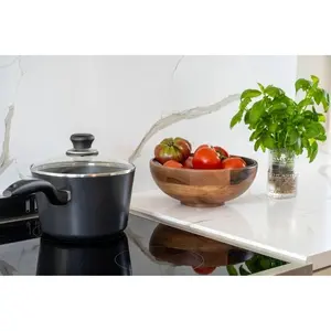 SCANPAN Qraft 3.25 Quart Covered Saucepan