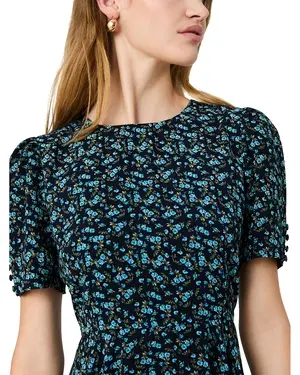 French Connection Marina Silky Chiffon Mini Dress
