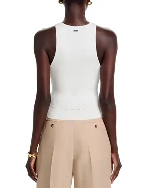 TOCCIN Avery Racer Tank Top - Optic