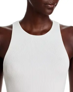 TOCCIN Avery Racer Tank Top - Optic