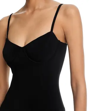 Norma Kamali Underwire Fishtail Gown