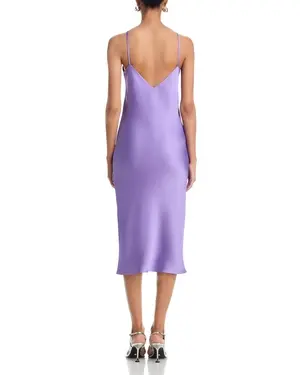 Norma Kamali Sleeveless Bias Slip Dress