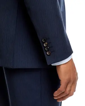 Canali Sienna Impeccable Tonal Stripe Regular Fit Suit