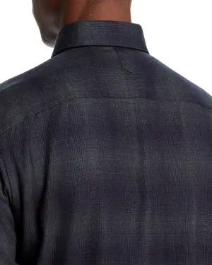 Canali Tonal Plaid Sportshirt