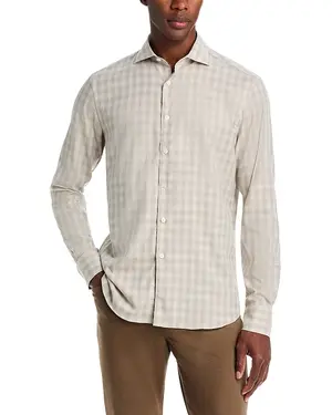 Canali Soft Plaid Sportshirt