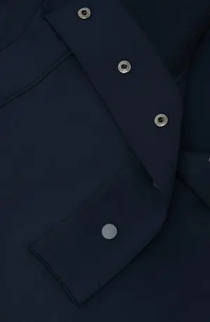 REISS Phoebe Snap Collar Top