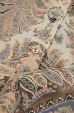 REISS Katiya Paisley Button-up Shirt