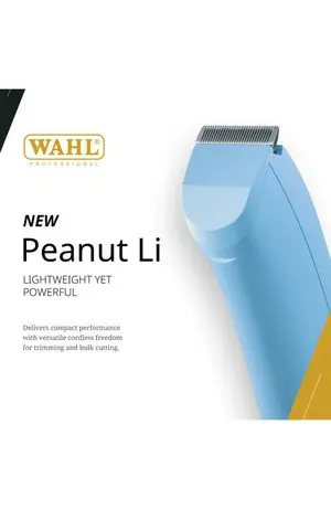 WAHL PROFESSIONAL Peanut Li Cordless Trimmer Lightweight & Compact With High-powered Rotary Motor