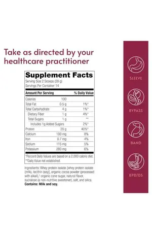 BARIATRIC ADVANTAGE High Protein Chocolate Supplement Mix14 Count
