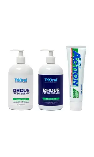 SMARTMOUTH 12-hour Fresh Breath Dual Activated Mouthwash System With Toothpaste Mint - Fresh Mint