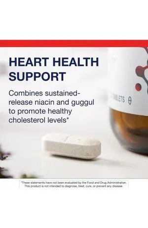 METAGENICS Lipotain Non-flush Niacin Guggul Supplement 60 Tablets