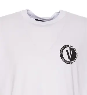 Versace Logo-printed Crewneck T-shirt