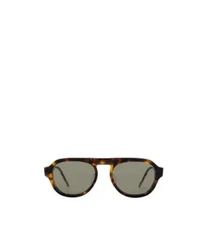 Thom Browne Round Frame Sunglasses - Gray