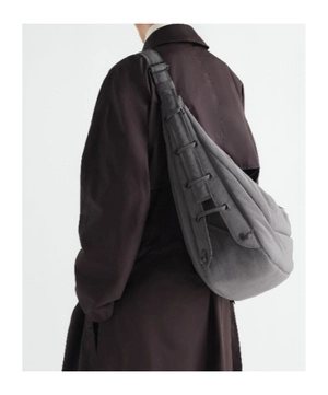 LEMAIRE Large Soft Game Bag In Nylon Canvas