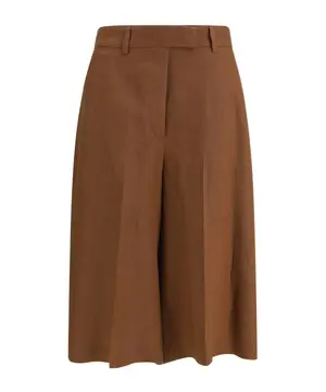 LARDINI Pleated Bermuda Shorts