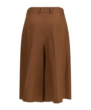 LARDINI Pleated Bermuda Shorts