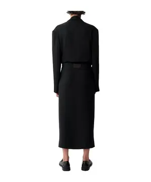 Calvin Klein Petunia Pinstripe Tailcoat Jacket