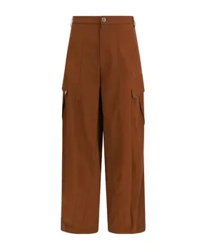 Pinko Flowing Trousers - Brown