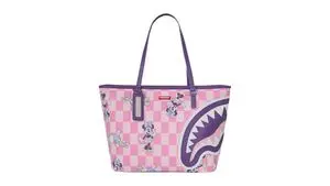 SPRAYGROUND Disney Minnie Daisy Check Tote - Multicolor