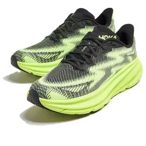 Hoka One One Clifton 9 Gore-tex Ts Sneakers - Black/lettuce