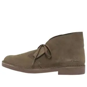 Clarks Desert Evo Boots - Khaki Suede