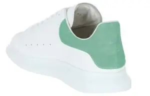 Alexander McQueen Oversized Sneakers - White/teal