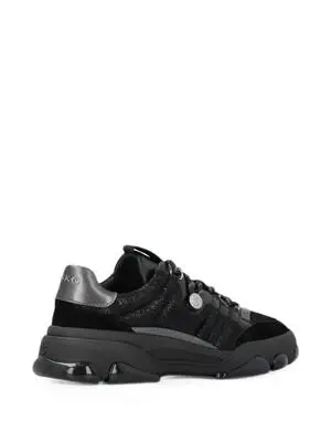 Pinko Glitter-panelled Chunky Sneakers