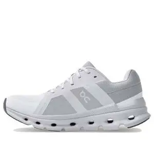 On Cloudrunner Wide 'white Frost - Grey