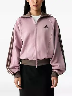 Adidas Embroidered Logo Side-stripe Track Jacket