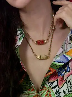 MARIE LICHTENBERG Mauli Rasta Pearl Necklace