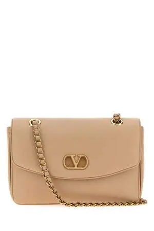 Valentino Garavani Skin Leather Djuna Shoulder Bag - Pink