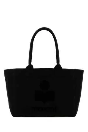 Isabel Marant Étoile Cotton Yenky Zipped Shopping Bag - Black