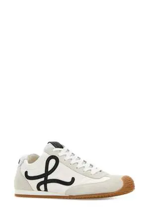 Loewe Canvas And Suede Ballet Runner 2.0 Sneakers