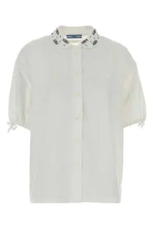 Prada Poplin Shirt - White