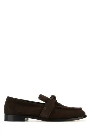 Bottega Veneta Suede Astaire Loafers - Brown