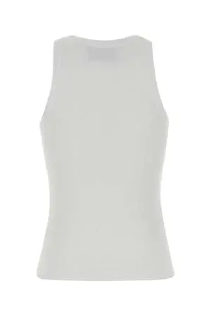 AMI Paris Stretch Cotton Tank Top