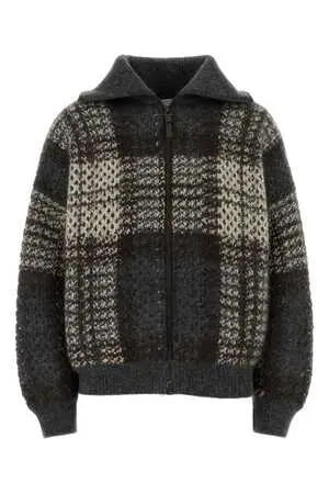Brunello Cucinelli Embroidered Mohair Blend Cardigan