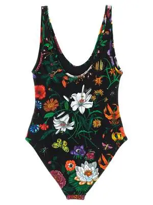 Gucci Flora One-piece Swimsuit
