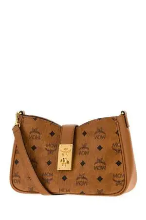 Mcm Printed Canvas Tracy Crossbody Bag