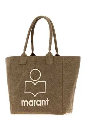 Isabel Marant Étoile Mud Cotton Small Yenky Shopping Bag - Brown