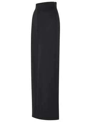 MAISON MARGIELA Virgin Wool Maxi Skirt