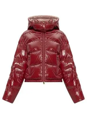Moncler Niveole Short Down Jacket - Red