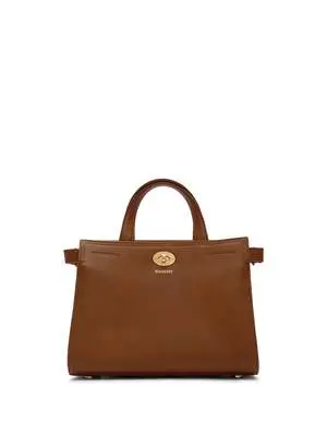 Burberry Mini Cotswolds Check Tote Bag - Brown